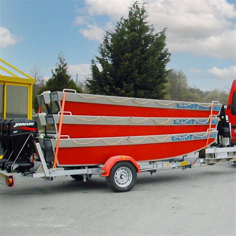 Bateau De Travail CANOT EMPILABLE Chantier Naval Delavergne Hors