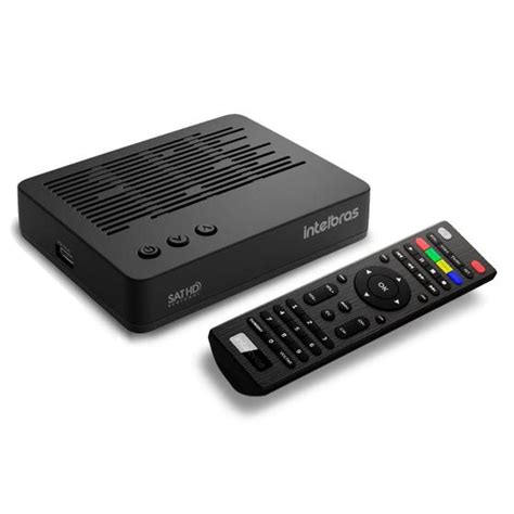 Receptor Digital Tv Antena Parabolica Intelbras RDS 840 Full Hd Via