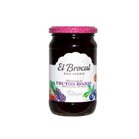 Green Co Mermelada De Frutos Rojos X 420gr El Brocal