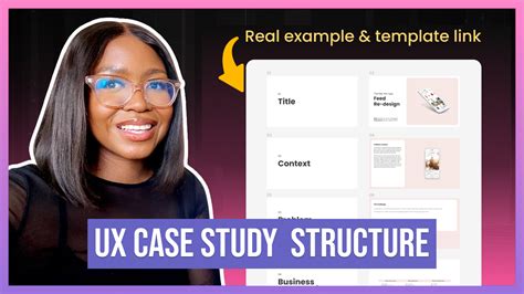 UX Case Study Template Example Figma