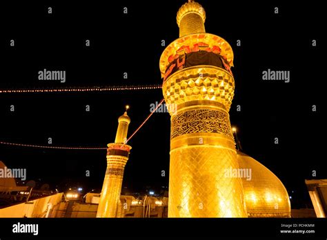 Holy Shrine Of Imam Hussain Karbala Iraq Stock Photo Alamy