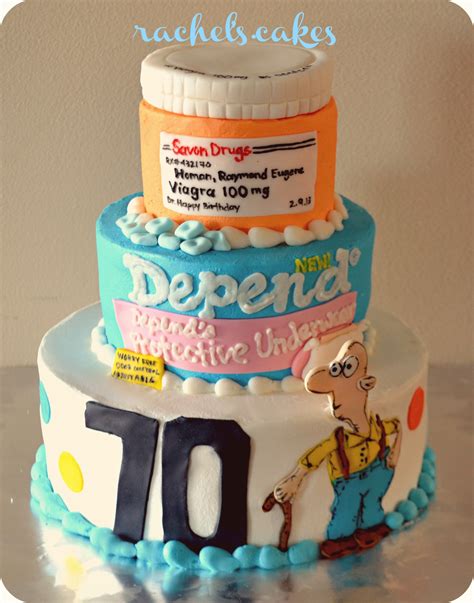 13 Funny 70th Birthday Cakes For Men Photo Man 70th Birthday Cake