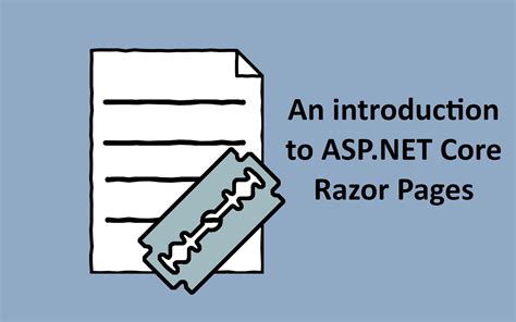 Getting Started With ASP NET Core Razor Pages