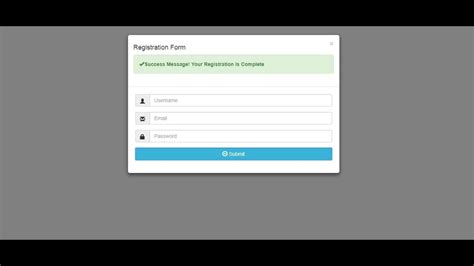 how to create user registration page in mvc using jquery ajax login and registration demo
