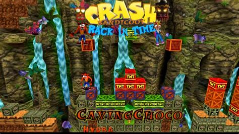Crash Bandicoot Back In Time Fan Game Custom Level Caving Choco By