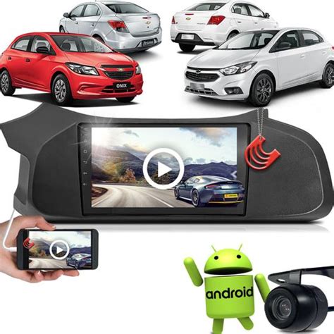 Combo Kit Central Multimidia MP5 Android 9 polegadas Camera de ré