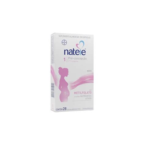 Suplemento para Gestante Natele Pré Concepção 28 Cápsulas