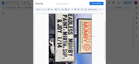 How To Flip An Image In Google Docs