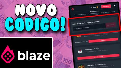 Codigos Promocionais Blaze 2024 Bronze Blaze Bônus Exclusivos bônus
