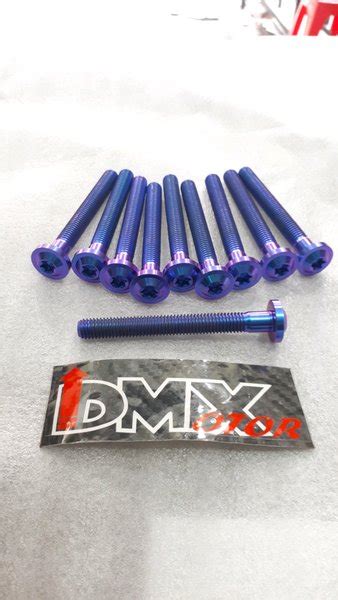 Jual BAUT TITANIUM UK M8X70 ATAU BAUT 12X7CM CVT NUOVO Di Lapak DMX