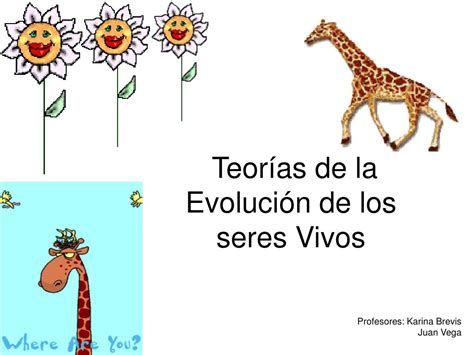 Ppt Teor As De La Evoluci N De Los Seres Vivos Powerpoint