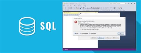the server was not found or was not accessible verify the instance name is correct and sql