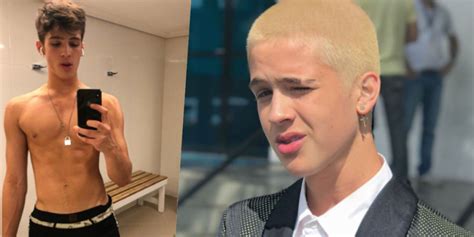 João Guilherme filho de Leonardo tira a roupa pintas as unhas e intima