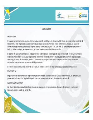 Fillable Online Sembrando En El Desierto De Uribia La Capital Indgena