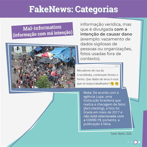 Você sabia que existem tipos diferentes de fake news