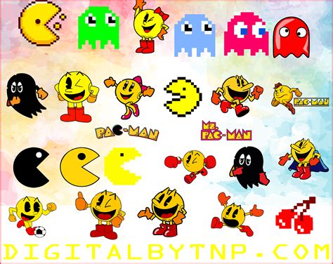 Printable Pac Man Characters