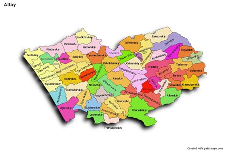 Mapas De Muestra Para Altay