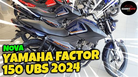 Nova Yamaha Factor 150 UBS 2024 Conheçam as NOVIDADES PREÇO e o QUE