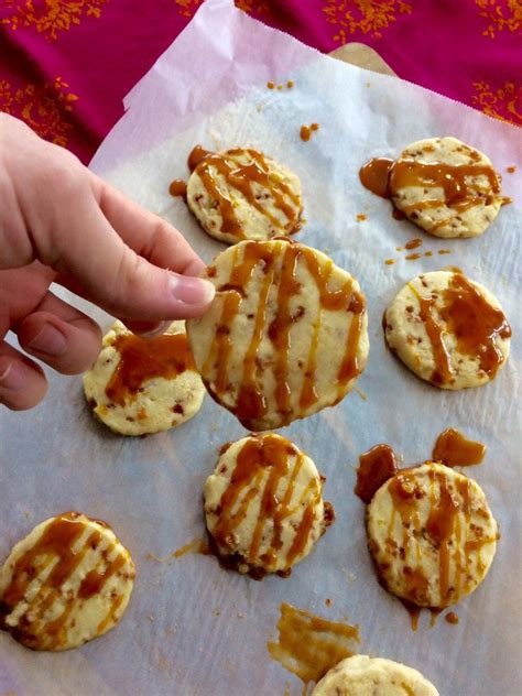 Biscuits au caramel à la fleur de sel Biscuits au caramel Dessert