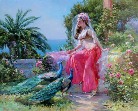 Sold Price Konstantin Razumov 1974 Russian A Corner In The Garden
