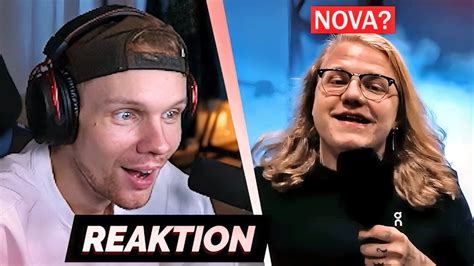 Nova sieht so Wunderschön aus Satter Hugo Reaktion YouTube