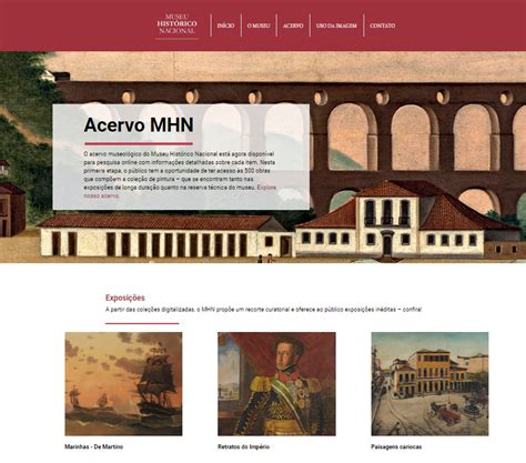 Museu Histórico Nacional disponibiliza online 500 pinturas do acervo
