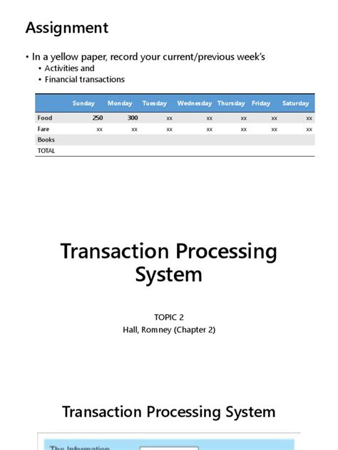 topic 2 transaction processing system pdf database transaction databases