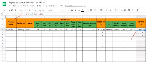 Free Payroll Template For Google Sheets Easy 2024 Guide
