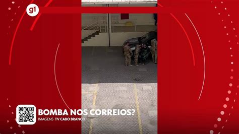 Vídeo g1 em 1 minuto Paraíba Esquadrão antibombas é acionado após