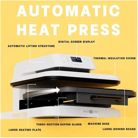 HTVRONT Auto Heat Press Machine 15 X 15