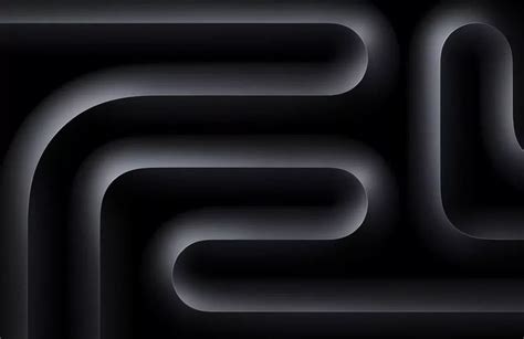 An Abstract Black And White Background With Curved Lines
