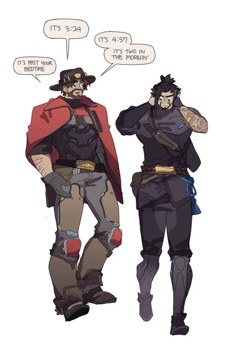 Cassidy And Hanzo Overwatch And 2 More Drawn By Ow Mmm Danbooru