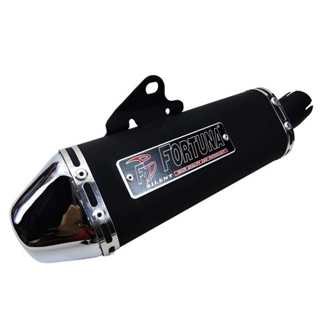 Escapamento Ponteira Esportivo Fortuna Mini Trioval F1 Honda Cb 300