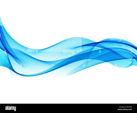 Abstract Vector Background With Smooth Color Wave Stock Vector Image