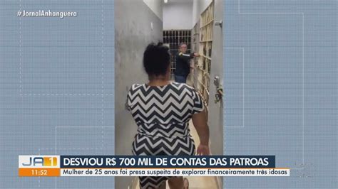 Cuidadora é presa suspeita de dar golpes de mais R 700 mil em três