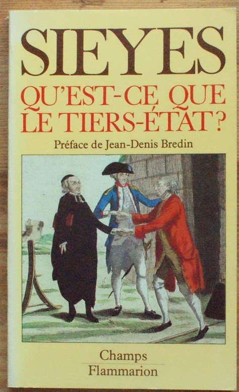 Amazon Fr Qu Est Ce Que Le Tiers Etat Siey S Emmanuel Livres