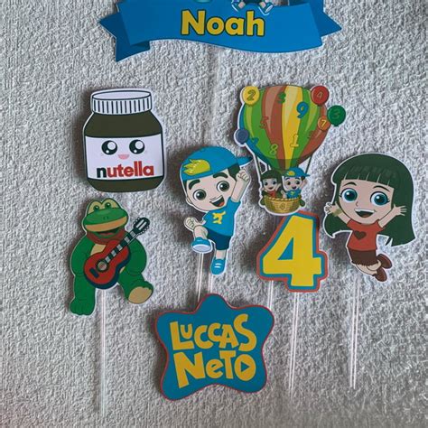 Topo De Bolo Lucas Netto Elo Produtos Especiais