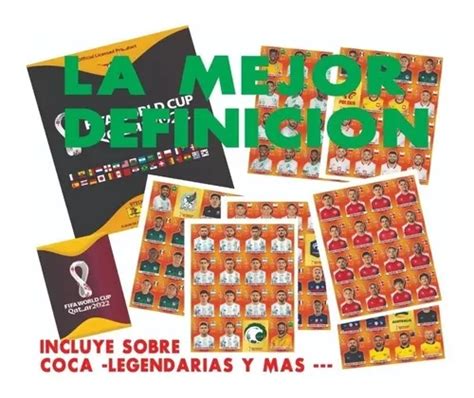 Kit Imprimible Figuritas Mundial Qatar 2022 En Hd Mebuscar Colômbia