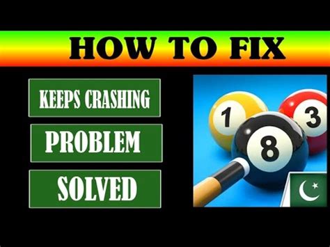How To Solve Ball Pool Keeps Crashing Problem On Andriod