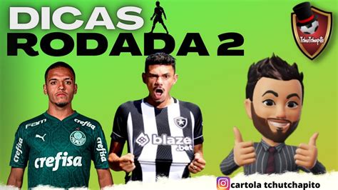 DICAS RODADA 2 CARTOLA FC 2023 TIME PONTUAR E VALORIZAR Cartolafc