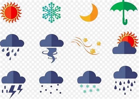 各种天气图标矢量图PNG图片素材下载 图片编号qnjnjmvq 免抠素材网