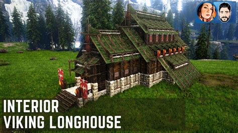 Aaron Longstaff S Viking Longhouse Interior Design Ark Survival