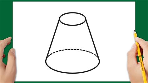 Como Desenhar Um Tronco De Cone Youtube