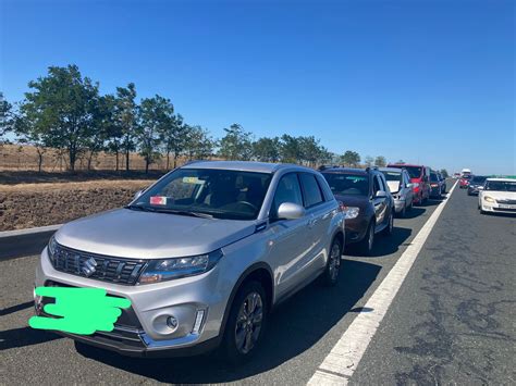 Accident pe Autostrada A2 Opt maşini în care erau 18 adulți și patru