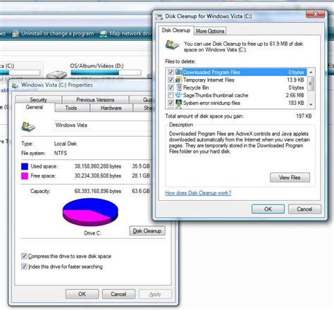 Windows Disk Cleanup Missing