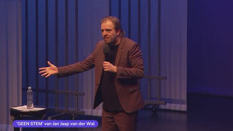Jan Jaap Van Der Wal Brengt Verkiezingsconference Geen Stem Vlaamse