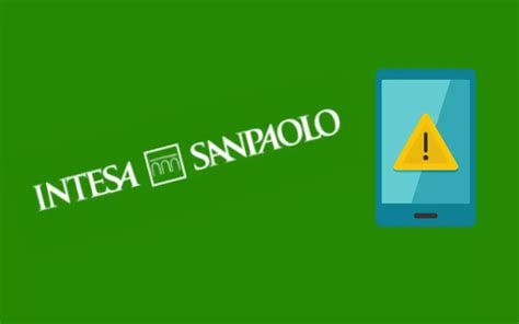 Intesa SanPaolo Internet Banking Ed App Fuori Uso