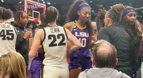 VIDEO Cameras Caught Angel Reese And Kim Mulkey S Interesting Postgame