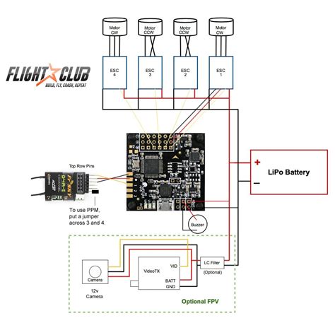 Quadcopter With Fpv Wiring Diagrams