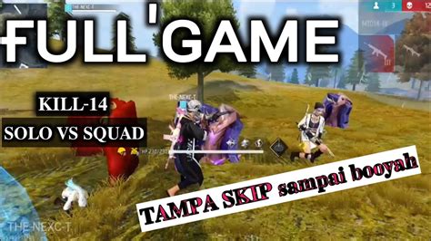 FF FULL GAME SOLO VS SQUAD KILL 14 YouTube